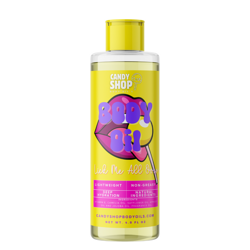 Lick Me All Over Body Oil – Candy Shop Body Oils