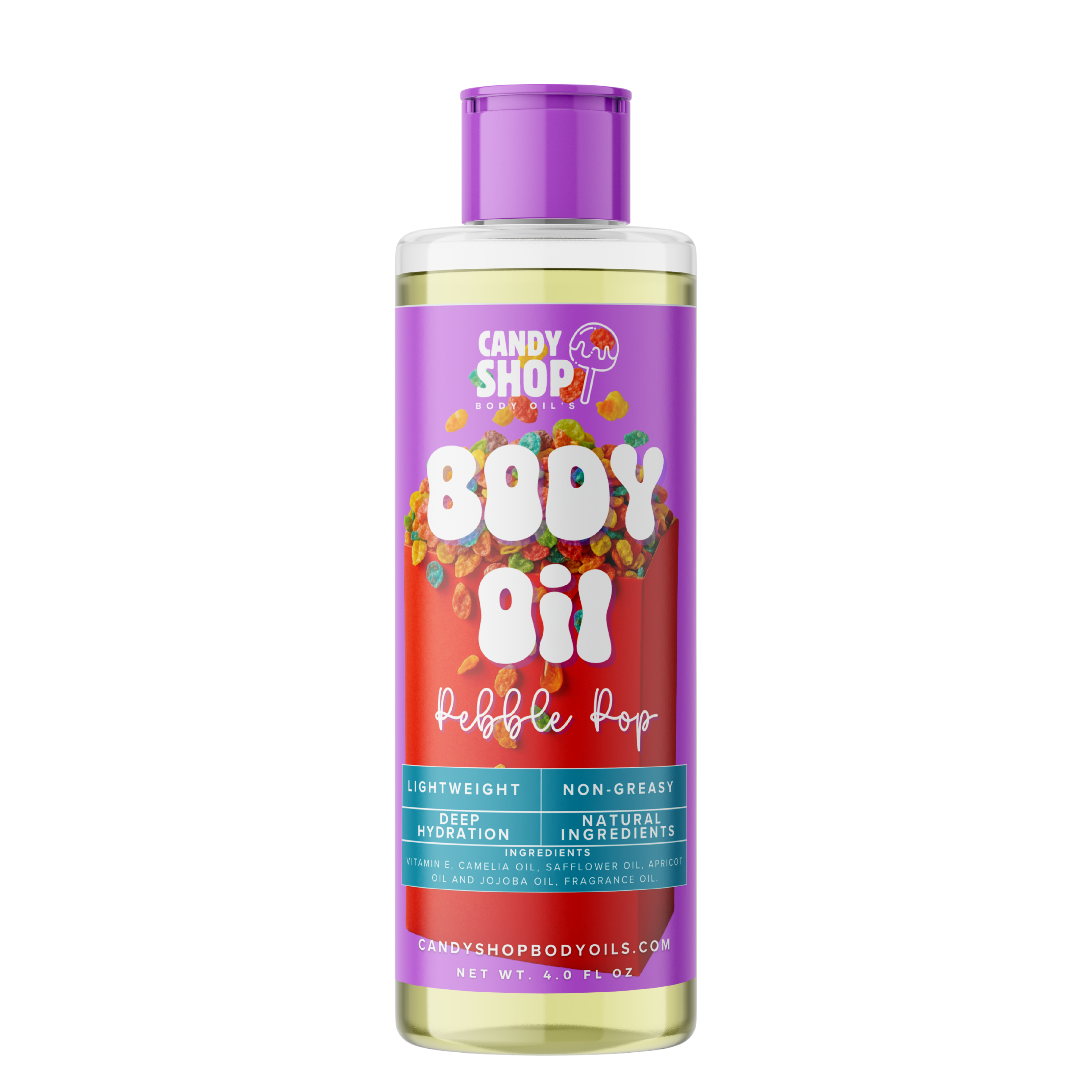 Pebble Pop Body Oil – Candy Shop Body Oils